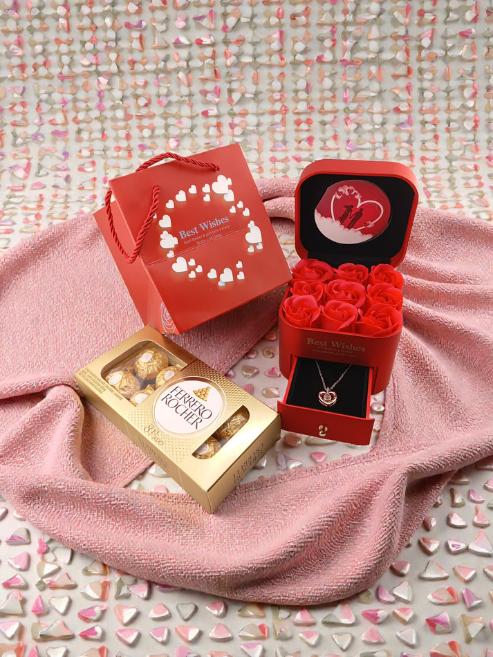 1 I LOVE YOU IN HUNDRED LANGUAGES NECKLACE GIFT SET 2026 – Naiwrist